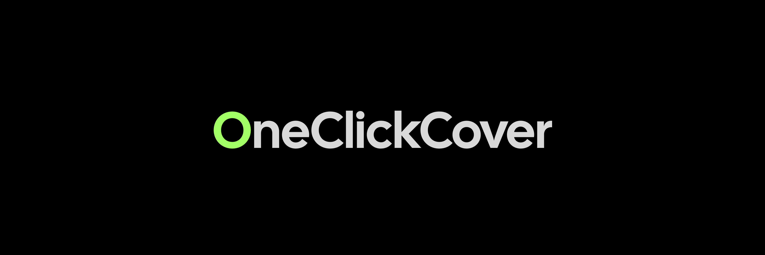 OneClickCover: Generate cover letters instantly.